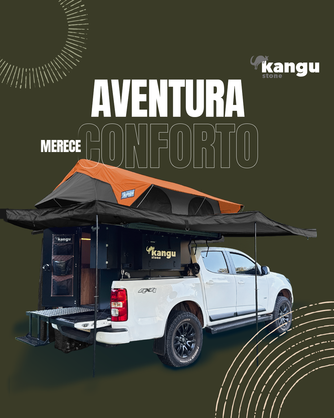 Descubra a Kangu Camper Stone: O Refúgio Ideal para suas Aventuras ao Ar Livre - Kangu Camp